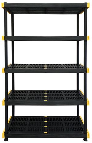 Dollar.Bid - Project Source Commander Plastic Heavy Duty 5-Tier Utility ...