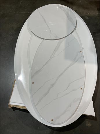 Dollar.Bid - Oval table top