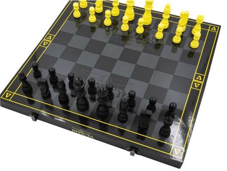 Dollar.Bid - Invicta Gear Chess Set (IG0323)