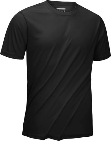 Dollar.Bid - XL KEFITEVD Mens T-Shirts Rash Guard Swim Shirt Short Sleeve UV Shirts UPF 50+ S