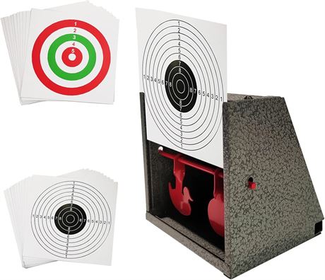 Dollar.Bid - Atflbox - BB trap lens with 20 paper targets and metal ...