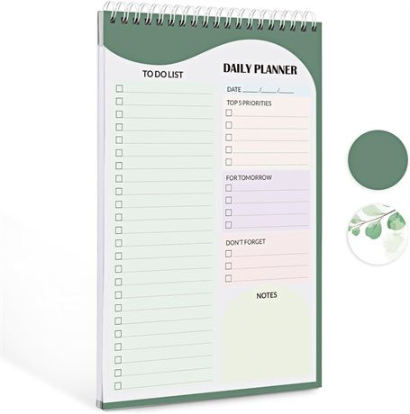 Dollar.Bid - To Do List Notepad, 52 Sheets To Do List Notebook for Work ...