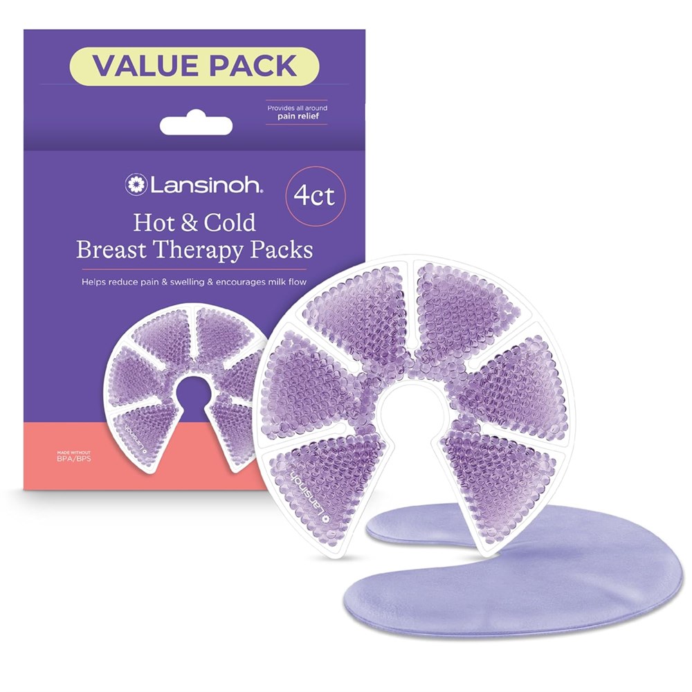 Dollar.Bid - Lansinoh Breast Therapy Packs, Hot and Cold, 4 Pack ...