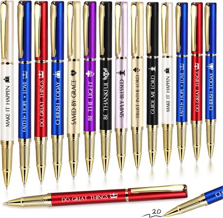Dollar.Bid - Fuutreo 20 Pcs Christian Gifts Bulk Christian Pens Bible ...