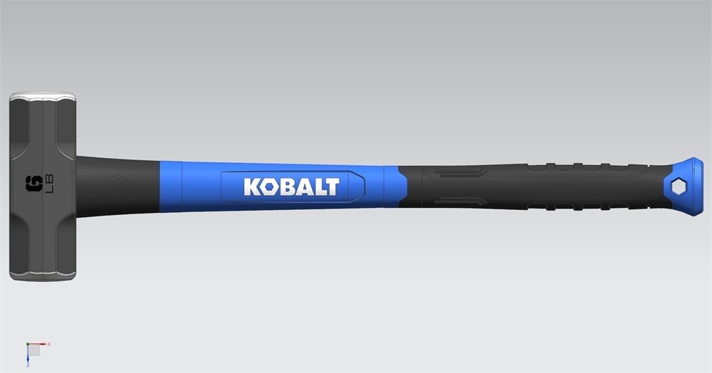 Dollar.Bid - Kobalt Sledge 6-lb Polished Face Steel Head Fiberglass ...