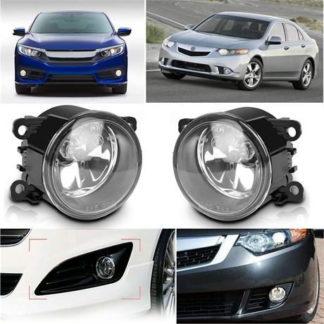 Dollar.Bid - BestParts New Pair of Fog Light Lamp RH LH Compatible with ...