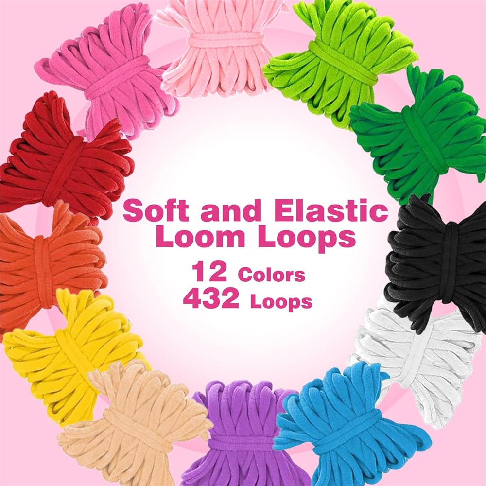 Dollar.Bid - PP OPOUNT Weaving Loom Kit for Kids and Adults, 7.3 ...