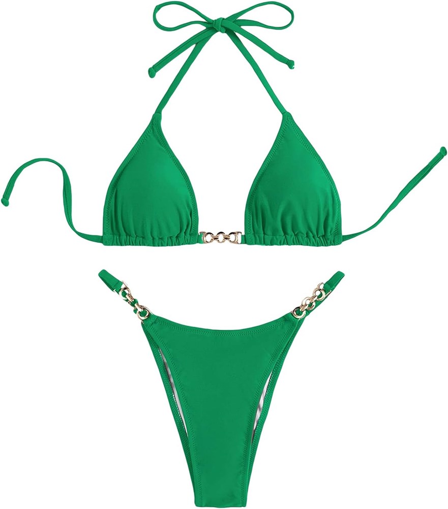 Dollar.Bid - Small SHENHE Women's Sexy Bikini Sets Ring Triangle Tie ...