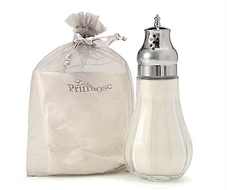 Dollar.Bid - Lady Primrose Tryst Scent Dusting Silk Shaker & Sachet Refill