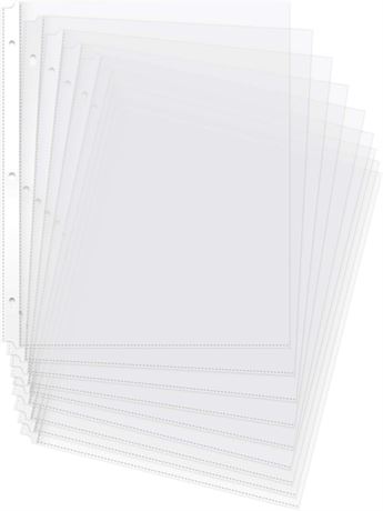 Dollar.Bid - Amazon Basics Durable Clear Sheet Protectors for 3 Ring ...