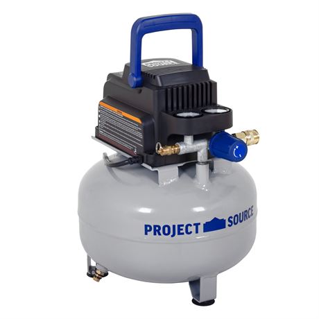 Dollar.Bid - Project Source 3-Gallon Portable Electric 110 PSI Pancake ...