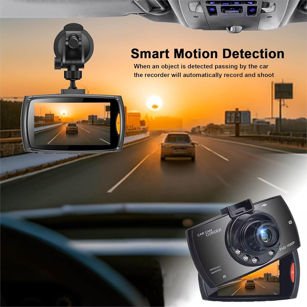 Dollar.Bid - 2.4-inch 1080p High-Definition Dash cam for Cars with ...