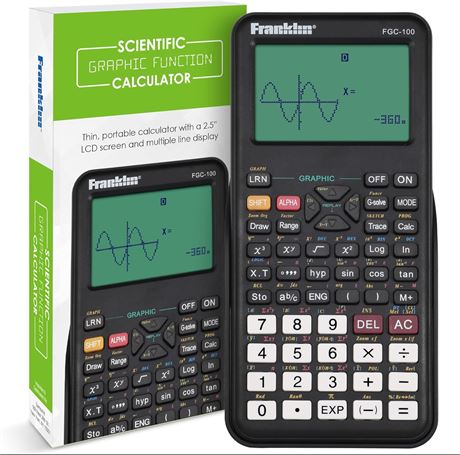 Dollar.Bid - Franklin Scientific Graphing Calculator with 3 Operating ...
