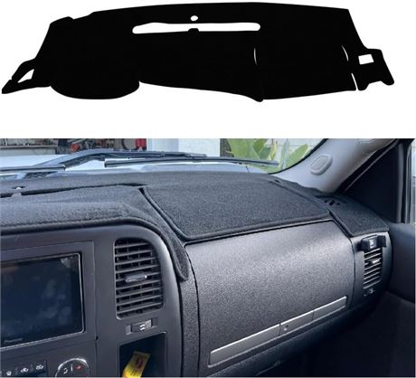Dollar.Bid - Black Dashboard Dash Board Cover Mat Carpet Compatible ...
