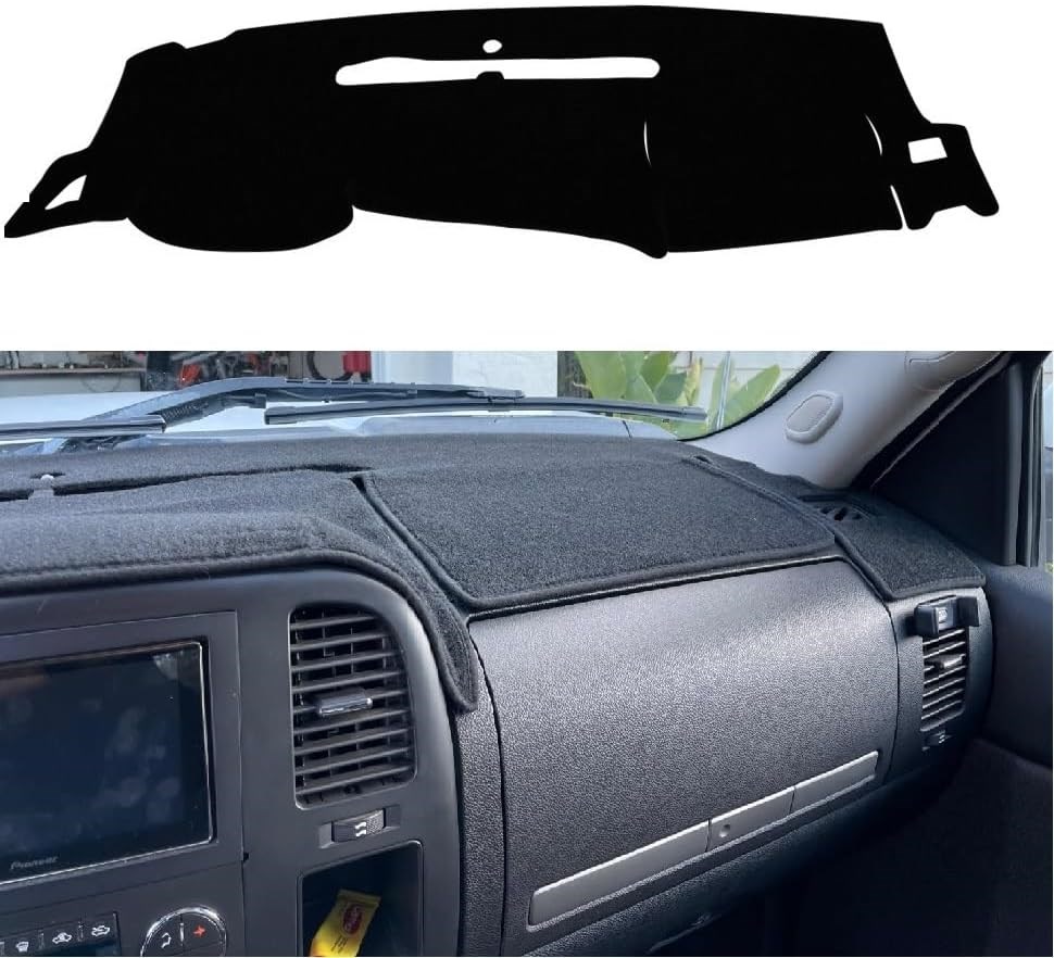 Dollar.Bid - Black Dashboard Dash Board Cover Mat Carpet Compatible ...